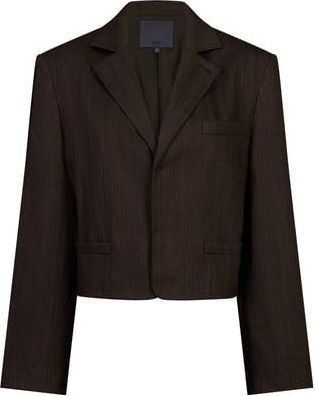 Tibi Veste col tailleur en laine m&eacute;lang&eacute;e