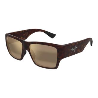Maui Jim Lunettes de soleil enveloppantes polaris&eacute;es Kaolu - unisex - Accessoires - Brun - Taille: 57 MM