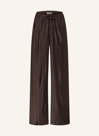 Grace & Mila Grace & Mila Hose Wonka Mit Plissees braun