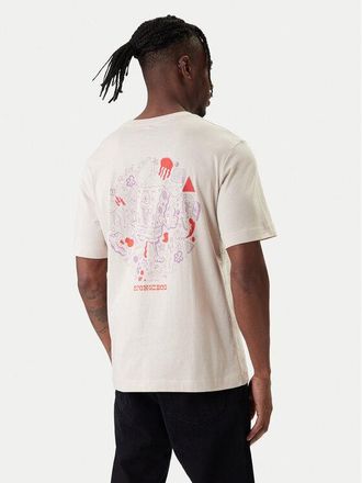 Jack & Jones Jack & Jones T-Shirt Spongebob 12286631 Beige Relaxed Fit
