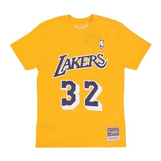 Mitchell & Ness NBA T-Shirt Nr. 32 Magic Johnson - - Sport - Herren - Gelb - L
