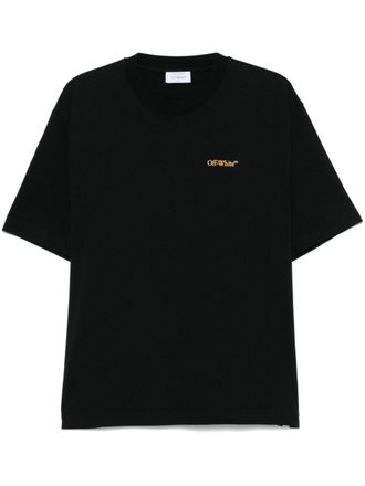 Off-white t-shirt &agrave; bandes Arrow - Noir