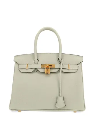 Herm&egrave;s sac &agrave; main Birkin 30 (2023) - Gris