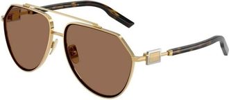 Dolce & Gabbana Homme, Accessoires, Jaune, Taille: 62 MM Dg2315 Lunettes de soleil