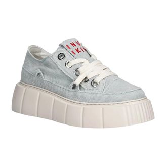 INUIKII Damen, Schuhe, Blau, 40 EUGr&ouml;&szlig;e