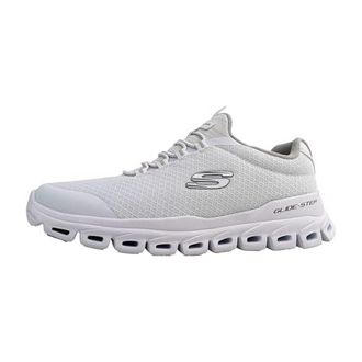 Skechers Homme Glide-Step Chaussures, Blanc, 43 EU