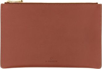 IL BISONTE Femme, Accessoires, Rouge, Taille: ONE Size Oliveta Pouch