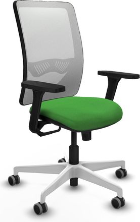 Piqueras y Crespo Verstellbarer Stuhl Zulema mit 3D-Armlehnen, h&ouml;henverstellbare Lendenwirbelst&uuml;tze, ausgestattet mit 3 Positionen und Schneidschaum, mit Rollen von 65 