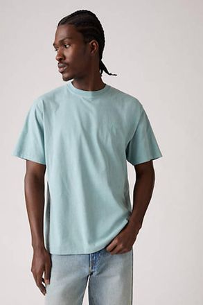 Levi's T Shirt Vintage Red Tab - Homme - Bleu / Garment Dye Stone Blue Jersey - 2XL