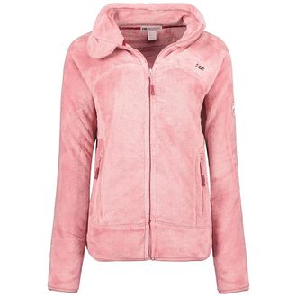 Geographical Norway Upaline Lady - Fleece Fine Frauen Warm Fermetur Zip - Jacke Herbst Winter Fr&uuml;hling Warm Frauen - Long Sleeve Pullover Pelz Weich Komfort Outdoor (Hell