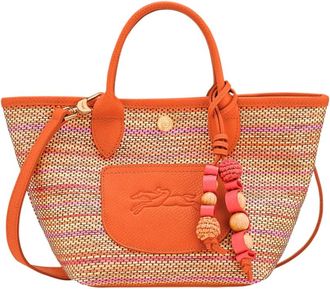 Longchamp Femme, Sacs, Multicolore, Taille: ONE Size Le Panier Pliage Rainbow Sac Bandouli&egrave;re