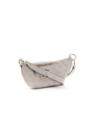 Guess Womens Pouch Bone Logo Polyurethane Bags - Pouches