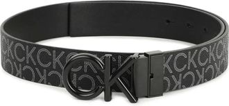 Calvin Klein Homme, Accessoires, Noir, Taille: 90 CM Ceinture Logo 3,5 cm