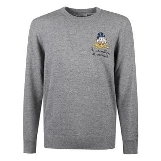 MC2 Saint Barth Homme, Pulls, Gris, Taille: S Heron Crewneck Sweater
