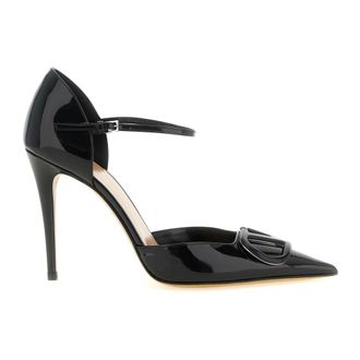 Valentino Garavani Femme, Chaussures, Noir, Taille: 39 EU Escarpin VLogo DOrsay