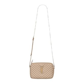 Saint Laurent Lou Camera Bag - - Bags - Damen - Beige - ONE SIZE