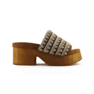 Mou Damen, Schuhe, Braun, 40 EUGr&ouml;&szlig;e