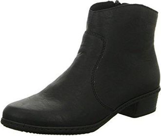 Rieker Y0761, Bottes Classiques Femme, Noir (Schwarz/00), 38 EU