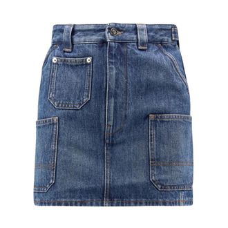 Givenchy Damen, R&ouml;cke, Blau, SGr&ouml;&szlig;e