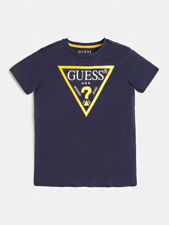 Guess T-Shirt L73I55 K8HM0 Dunkelblau Regular Fit