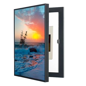 Generic Stromz&auml;hlerkasten Dekoration Sicherungskasten Abdeckung Schrank Kreativ Bild Verteilerkastens Gem&auml;lde Ausblenden F&uuml;r B&uuml;ro Esszimmer Heimdekoration,07,