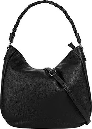 Samantha Look Sac à main Femme cuir véritable | Fabriqué en Italie, compartiment pour smartphone, sac bandoulière élégant 021835