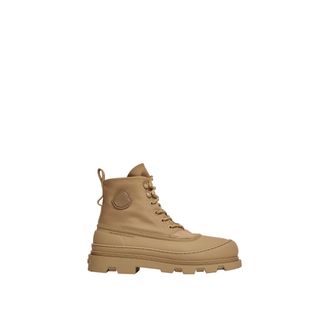 Moncler Moncler Bottes &Agrave; Lacets Vera Sheal, Femme, Beige, Taille: 37,5