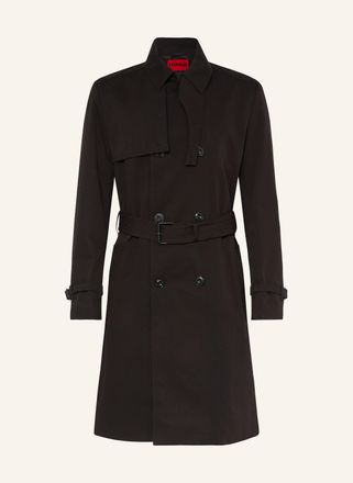 HUGO BOSS Hugo Trenchcoat Maluks schwarz