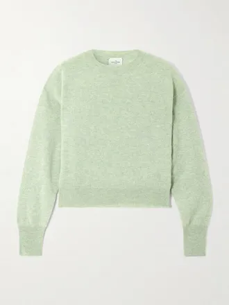 Le Kasha Pull En Cachemire Biologique Chiné Menorca - Vert