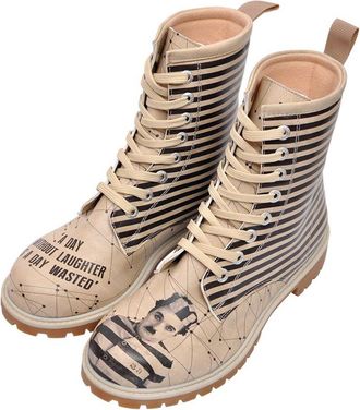 Dogo Damen Long Boots Halbhohe Stiefel, Multicolor, 39 EU