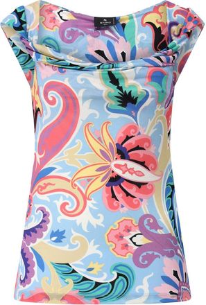 Etro Top mit Paisley-Muster