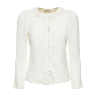 Isabel Marant Damen, Blusen & Hemden, Wei&szlig;, SGr&ouml;&szlig;e