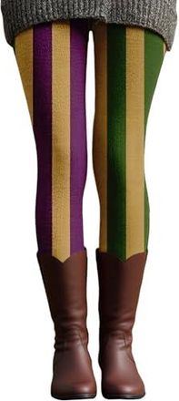 Generic Legging Femme Coupe Slim Mode Imprim&eacute; Halloween Leggings Sport Yoga Leggings Tricot Blanc Leggings Femmes Opaque, Marine, XXL