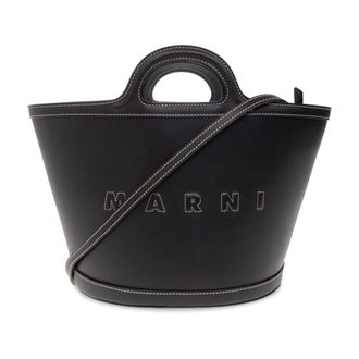 Marni Tropicalia Small Shopper Bag - - Bags - Damen - Schwarzk - ONE SIZE