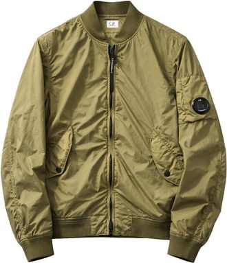 C.P. Company C.p. Company, Homme, Vestes, Vert, Taille: 2XL Giacca bomber Nycra-R Leggero