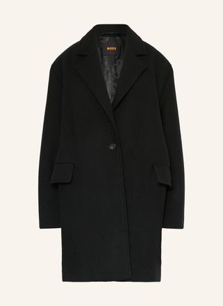 HUGO BOSS Mantel Calesara schwarz