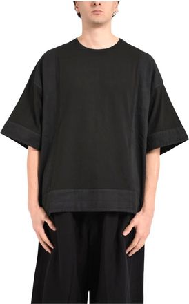 Andrea Ya'aqov Homme, Tops, Noir, Taille: L Oversized Top