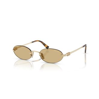 Miu Miu MU A54S Zvn10R Sonnenbrillen - - Accessories - Damen - Gelb - 51 MM