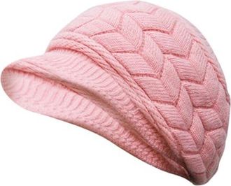 Generic Chapeaux tricot&eacute;s pour femmes - Bonnet dhiver chaud et chaud - Lavable - Chapeau dhiver chaud - Chapeau tricot&eacute; pour femme avec chapeau cloche tricot&eacute;