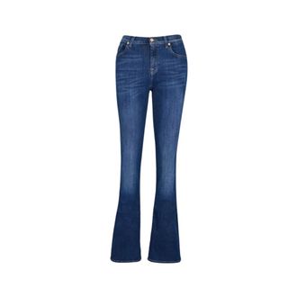 7 For All Mankind Flared Jeans - - Jeans - Damen - Blau - W25