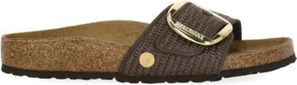 Birkenstock Femme, Chaussures, Brun, Taille: 40 EU Madrid Big Buckle Narrow Fit