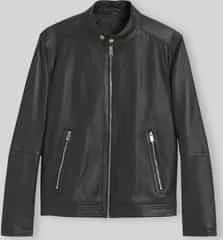 HUGO BOSS Regular Fit Lederjacke aus echtem Lammleder Modell H-Mansell5