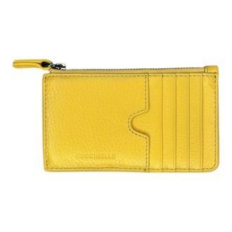 Coccinelle Ledergeldb&ouml;rse - - Accessories - Damen - Gelb - ONE SIZE
