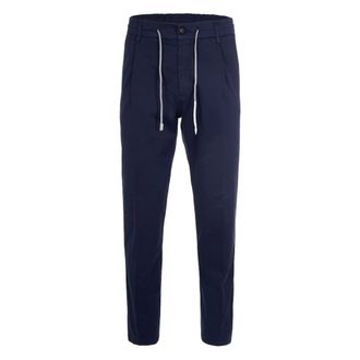Eleventy Homme, Pantalons, Bleu, Taille: W34 Chinos