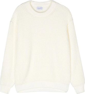 Family Fir$t Milano Family First, Homme, Pulls, Blanc, Taille: XL Pull ras du cou