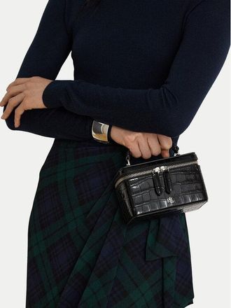Lauren Ralph Lauren Handtasche 431P18664001 Schwarz