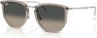 Ray-Ban Rb4451 Sonnenbrillen Silber Fassung Grau Glas 50-20
