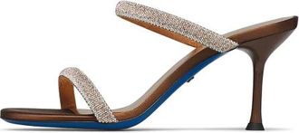 Loriblu Femme, Chaussures, Brun, Taille: 41 EU Satin Sandales