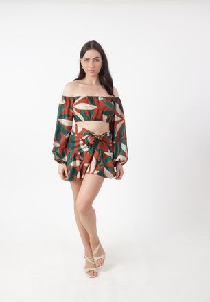 Elara Set: Bluse und Rock