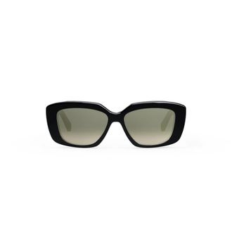 Celine Stilvolle Sonnenbrille mit Gold-Triomphe-Logo - - Accessories - Damen - Schwarzk - ONE SIZE